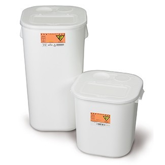Stackable Sharps-Tainer™- Polypropylene, Chemo Waste Container (9751)